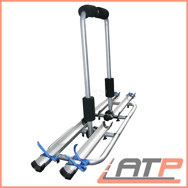 LAS 11807 DRAWBAR System V-Shaped Towbar Caravan 2 Bikes Bike Bicycle ...