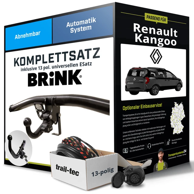 Brink Anhngerkupplung Abnehmbarnull
