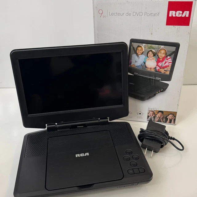 RCA PORTABLE DVD Player 9" Screen DRC98090 Works In box $84.61 ...