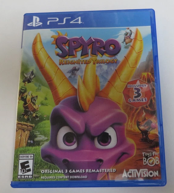 REPLACEMENT CASE (NO GAME) Spyro Reignited Trilogy PlayStation 4 PS4 £8 ...