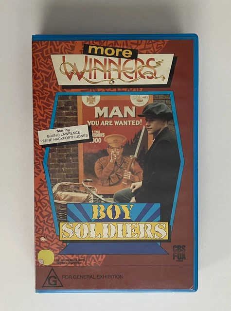 MORE WINNERS - Boy Soldiers [VHS] CBS Fox Video Ex-Rental Australian ...