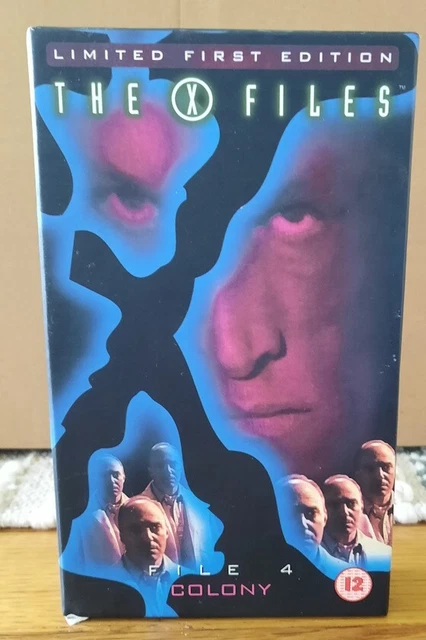 THE X-FILES - File 4 Colony - PAL VHS Video Tape (T103). Limited First ...