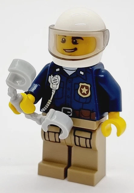 LEGO CITY 60171 Figure Minifigure Man Police Handcuffs Helmet NEW £4.26 ...