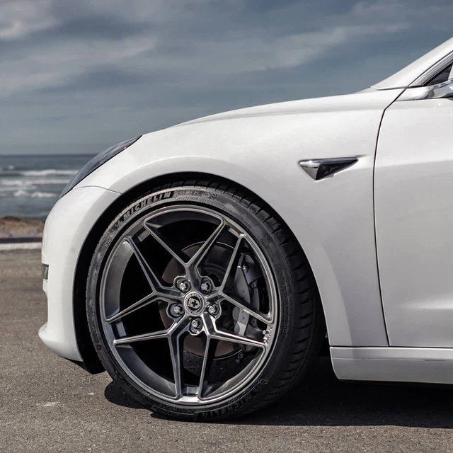 21& HRE FF11 Silver 21x9.5 21x10.5 Forged Concave Wheels Rims Fits ...