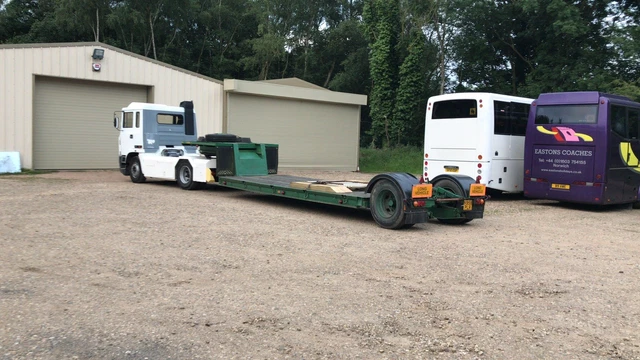 1972 CRANE FRUEHAUF Knockout Back Axel Lowloader £3,000.00 - PicClick UK