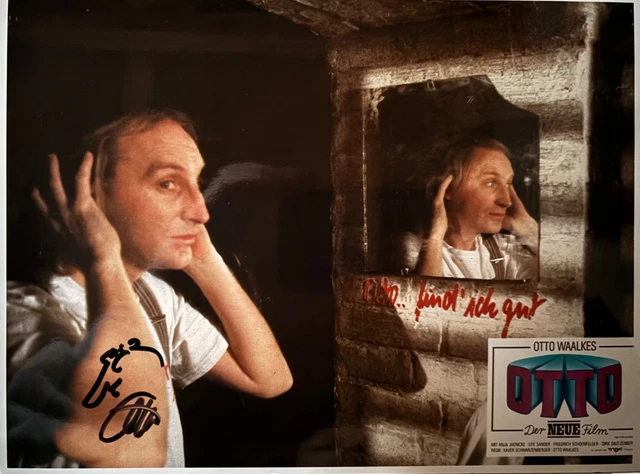 OTTO WAALKES -OTTO, der neue Film- Autogramm original - Großfoto 20x25 ...