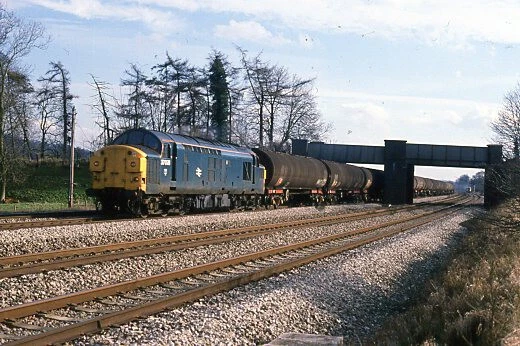 ORIGINAL COLOUR SLIDE of 37078 BR class 37 diesel loco £2.25 - PicClick UK