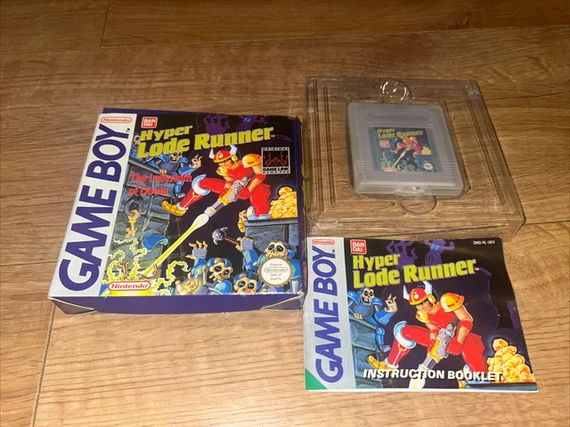 GAMEBOY HYPER LODE Runner With Box And Manual RARE £34.00 - PicClick UK