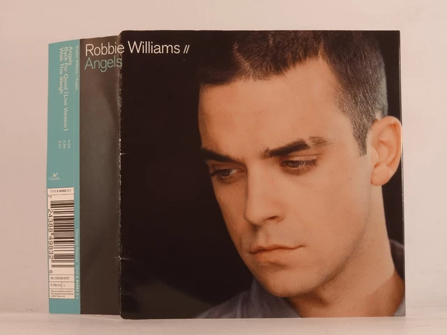 ROBBIE WILLIAMS ANGELS (X16) 3 pistes CD manche photo unique CHRYSALIS ...