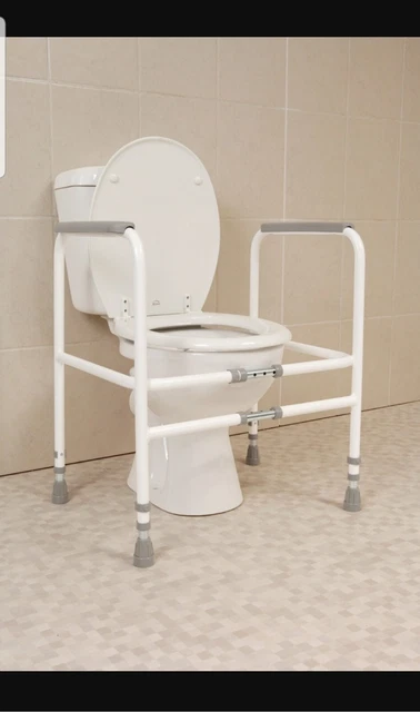 NEW NRS HEALTHCARE Adjustable Toilet Frame mobility aid COLLECTION ONLY ...