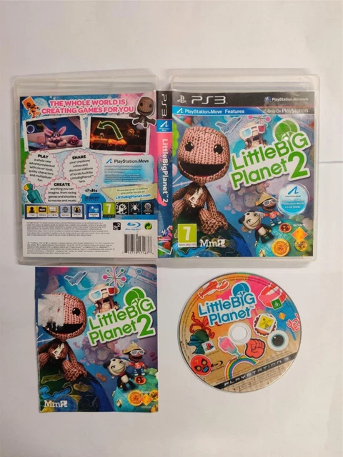 LITTLEBIGPLANET 2 (PS3) Play Station- Boxed With Manual £5.29 - PicClick UK