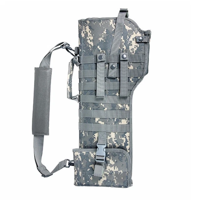 TACTICAL RIFLE SCABBARD Backpack Holster Shotgun Bag Long Gun ...