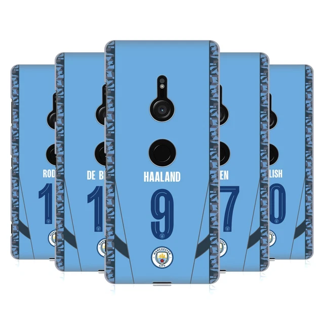 MANCHESTER CITY MAN City Fc 2024/25 Players Home Kit Back Case For Sony ...