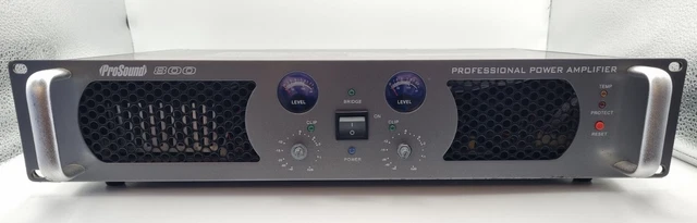 PROSOUND 800 PROFESSIONAL Power Amplifier Amp 800w (FAST & FREE UK ...