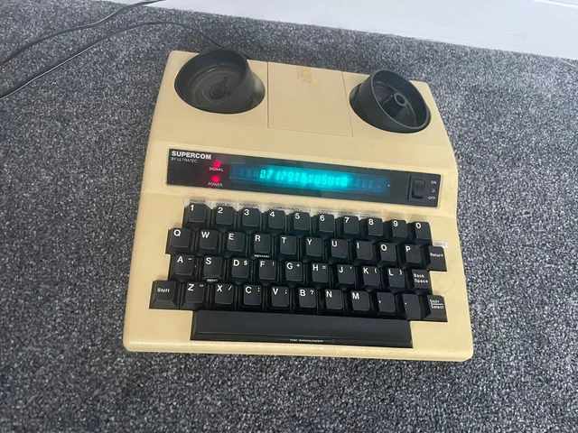 ULTRATEC SUPERCOM Minicom text phone for deaf people £30.00 - PicClick UK