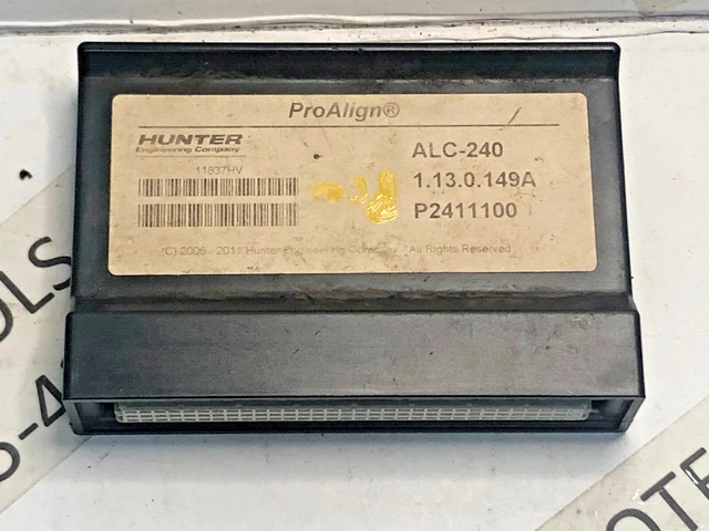 HUNTER ALIGNMENT PA100 Pa130 Program Cartridge ProAlign ALC-240 1.13.0 ...
