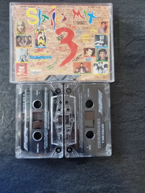 SIXTIES MIX 3 - Various artists - EX 2 x Cassette Tapes 1990 ...