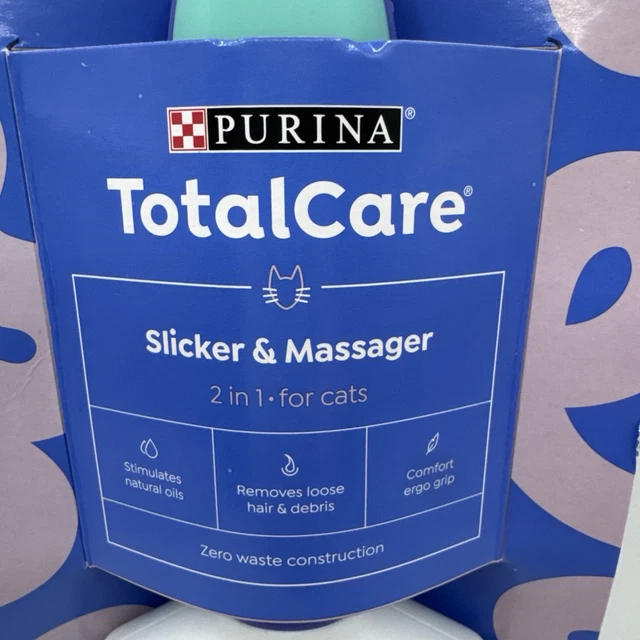 PURINA TOTALCARE 2 in 1 for Cats ~ Slicker & Massager ~ New $16.90 ...