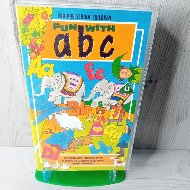 FUN WITH ABC Vhs - Rare Retro Movie Tape £12.77 - PicClick UK