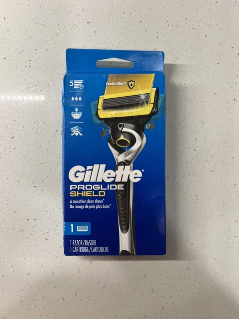 GILLETTE PROGLIDE SHIELD Men 5-Blade Razor (1 Handle & 1 Cartridge) $9. ...