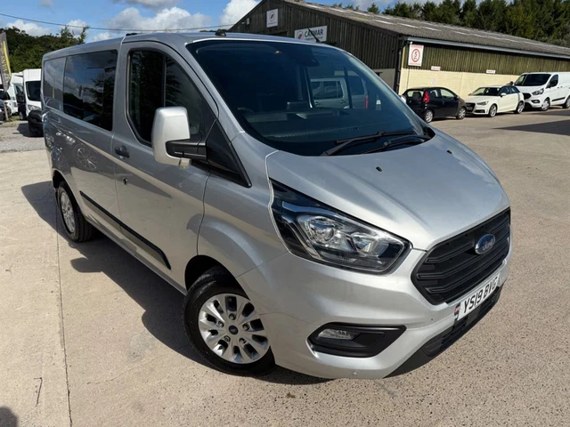 2019 FORD TRANSIT Custom 2.0 340 EcoBlue Trend Crew Van Double Cab 5dr ...