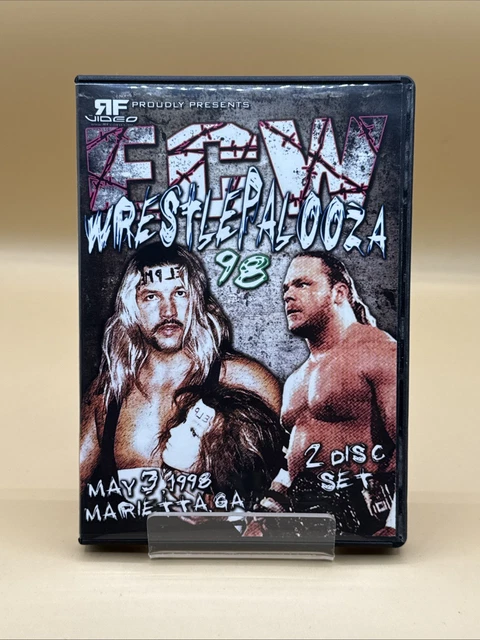ECW WRESTLEPALOOZA 1998 WWE WWF WCW AEW Raven Sandman Paul Heyman SABU ...