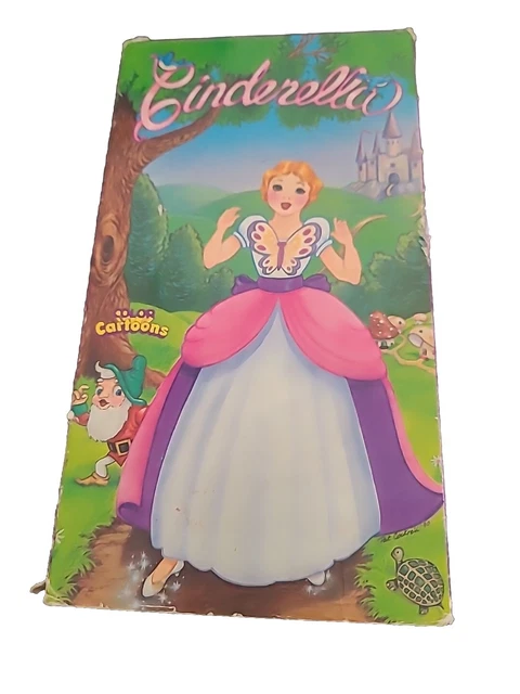 CINDERELLA COLOR CARTOONS VHS 1990 UAV Unplayed Maybe £5.16 - PicClick UK
