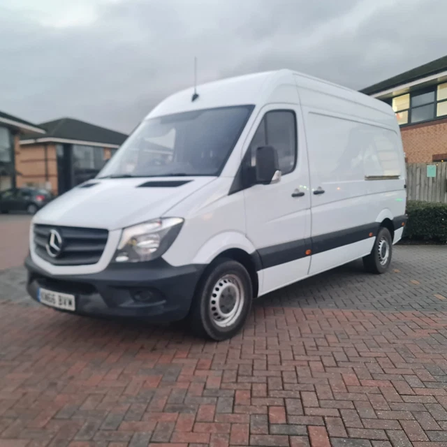MERCEDES-BENZ SPRINTER 66 2017 reg 314cdi in white. MWB £8,995.00 ...