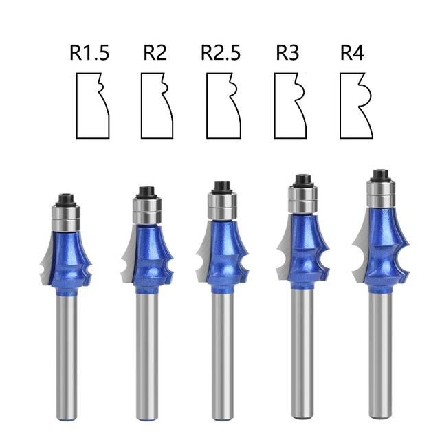 ARCHITECTURAL FURNITURE EDGE Molding Frame Router Bit Profile 1/5PCS ...