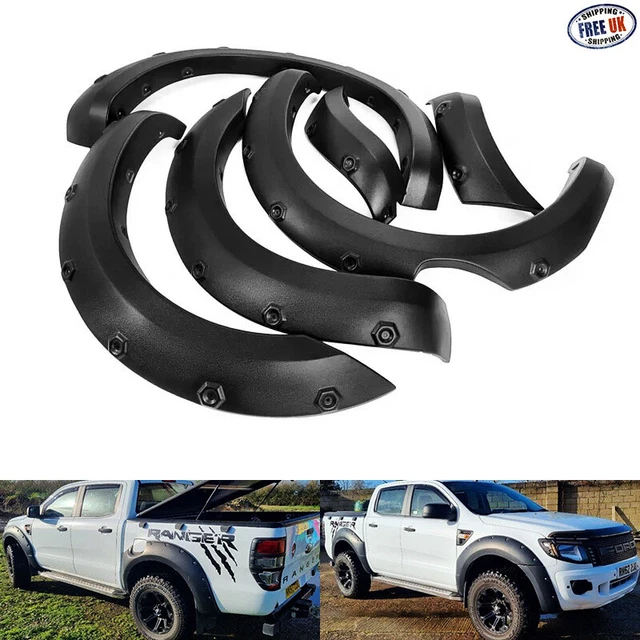 WIDE BODY EXTENDED Wheel Arches Fender Flare Kit Fit For 11-15 Ford ...