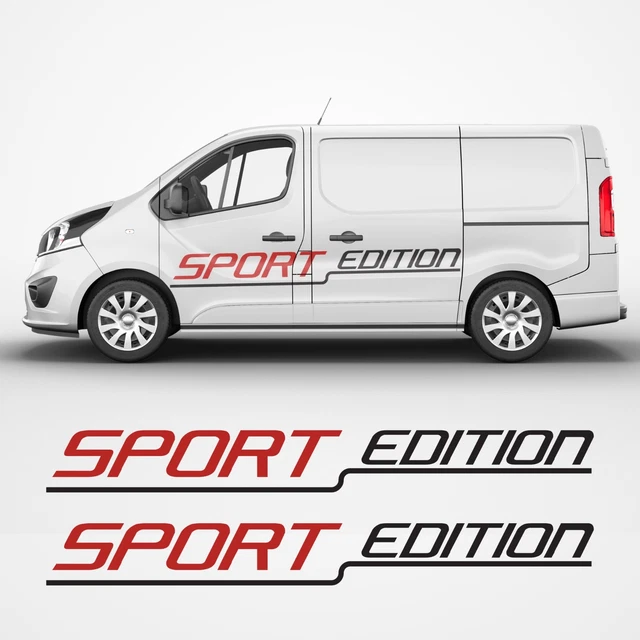 STICKERS FOR VAUXHALL Vivaro SWB Side Stripes Van Graphics Motorhome ...