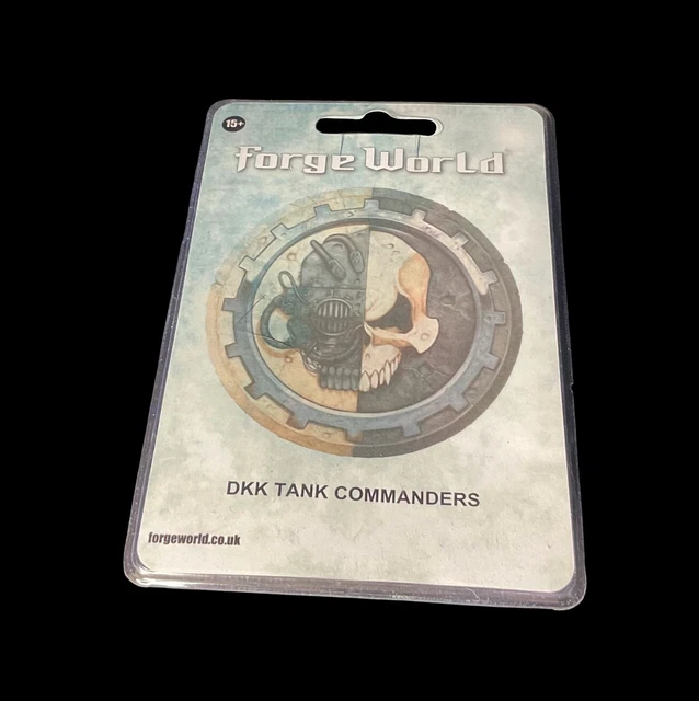 FORGEWORLD 40K DEATH Korps of Krieg Tank Commanders set complete oop £ ...