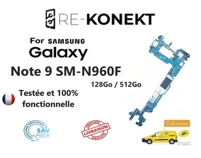 CARTE MERE/MOTHERBOARD SAMSUNG Galaxy Note 9 - N960F 128Go / 512Go EUR ...