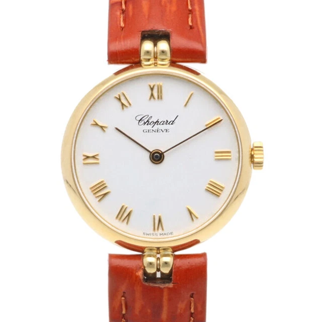 CHOPARD UPRIGHT WATCH 18K Gold Yellow 4091 Quartz Women Second Hand EUR ...
