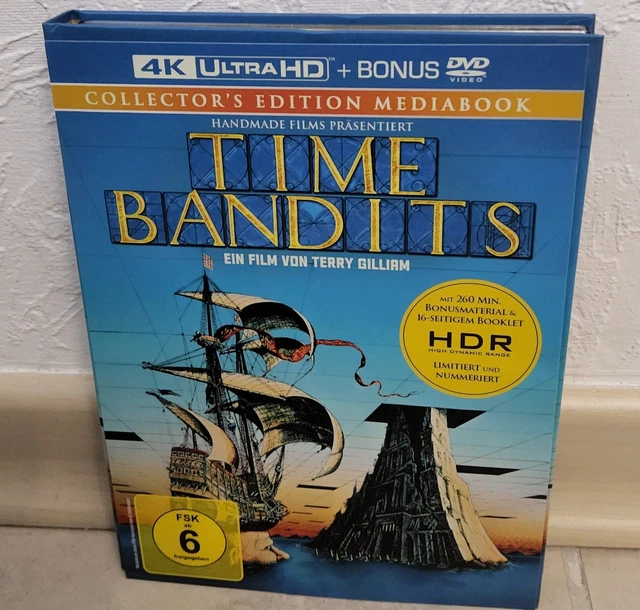 TIME BANDITS - 4K UHD + Bonus DVD - Mediabook EUR 19,50 - PicClick DE