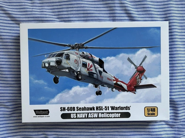 WOLFPACK 1/48 SH-60B Seahawk With Eduard Interior Set £45.44 - PicClick UK