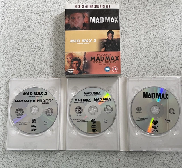 MAD MAX TRILOGY (Box Set) (DVD, 2007) EUR 1,77 - PicClick IT