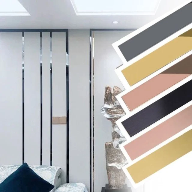 WAIST LINE WALL Ceiling Edge Strip Self-adhesive Furniture Wall Sticker ...