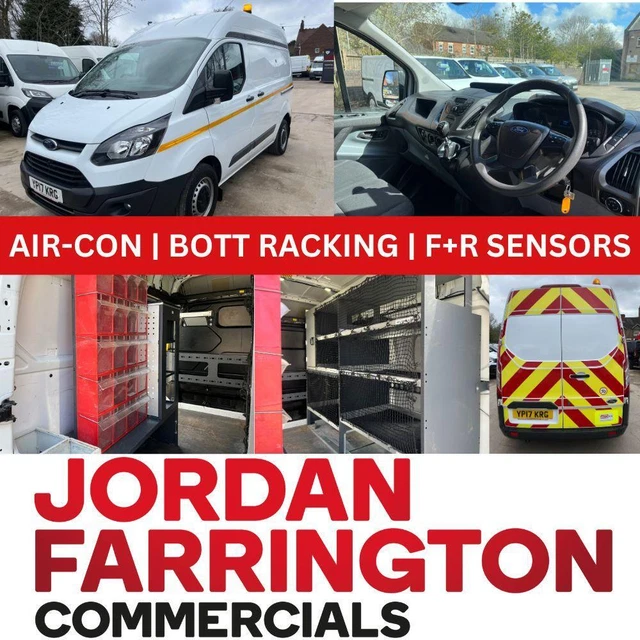 2017 17 Reg Ford Transit Custom Swb High Roof Euro 6 Workshop Van