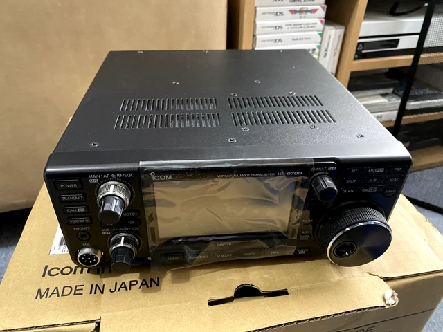 ICOM IC-9700 VHF/UHF/1200 MHz Base Transceiver Unused Box Opened £1,434 ...