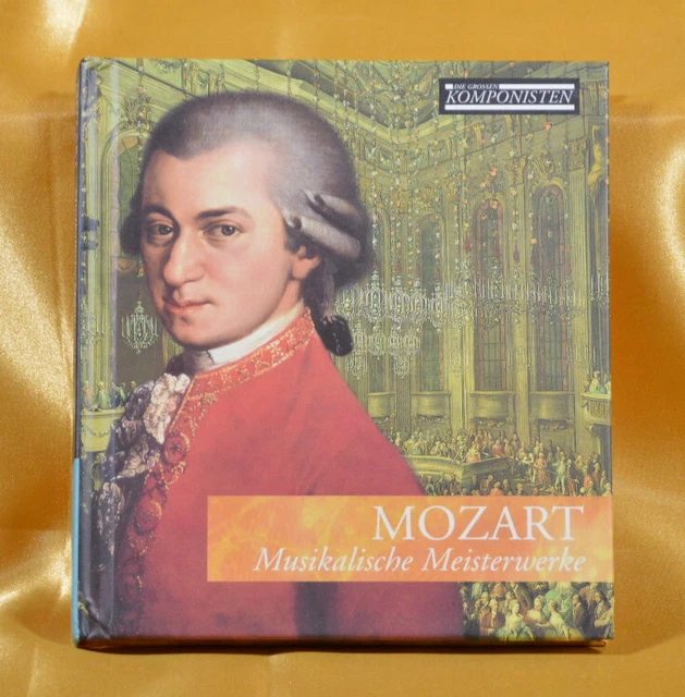 MOZART : MUSIKALISCHE Meisterwerke, CD mit illustr. Buch, hochkarätige ...