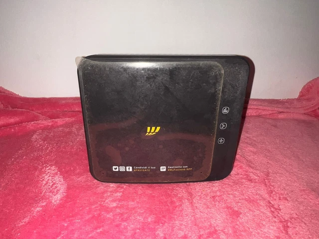MODEM ROUTER FASTWEB FASTGate Technicolor ADSL FIBRA WIFI EUR 10,00 ...