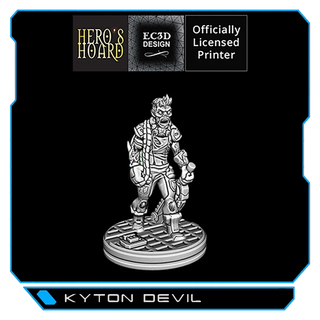 3D PRINTED KYTON Devil 2 model for Sci Fi Tabletop RPG Starfinder etc £ ...