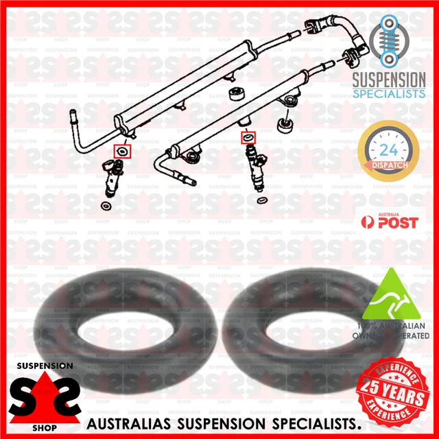 SEAL RING, INJECTOR Suit MITSUBISHI L200 / Triton Platform/Chassis (Ka ...