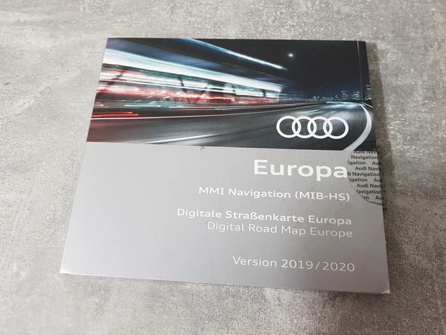 CARTE SD AUDI Europa MMI Navigation (MIB-HS) version 2019/2020 ...