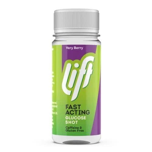 FAST-ACTING GLUCOSE ENERGY Juice Shots, Very Berry, 12 Pack of 60 ml £ ...