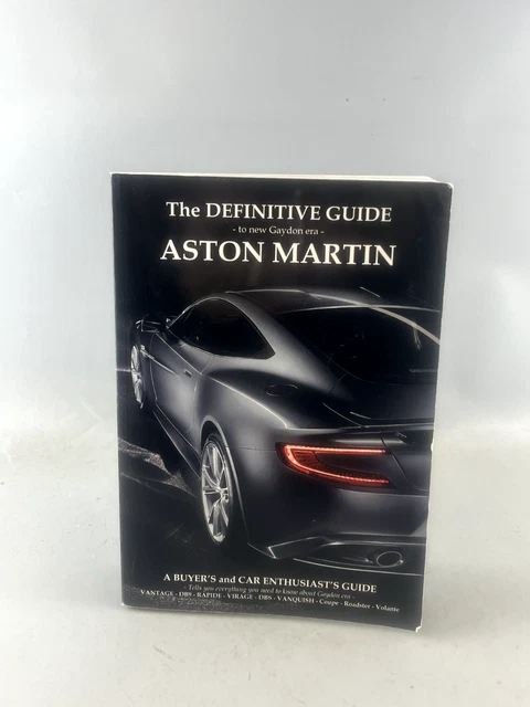 ASTON MARTIN DEFINITIVE Buyer's Guide to Gaydon Era by Grant Neil ...