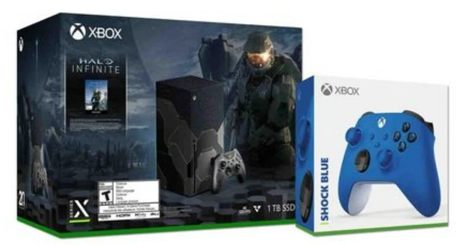 MICROSOFT XBOX SERIES X 1TB Console Halo Infinite Limited Edition + Controller $1,150.00 ...