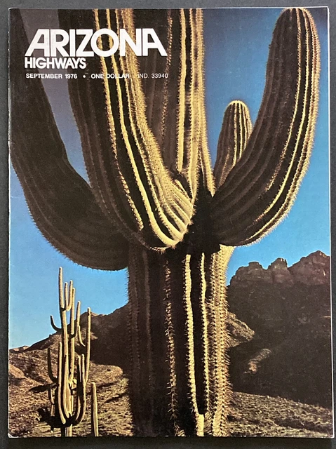 1976 ARIZONA HIGHWAYS Magazine Doc Goodfellow Sunrises Sunsets 1913 AZ ...