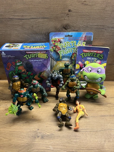 PLAYMATES TEENAGE MUTANT Ninja Turtles TMNT 1987 Michelangelo Action ...